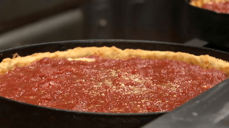 The original deep dish pizza? Where and how Chicago's most famous food ...