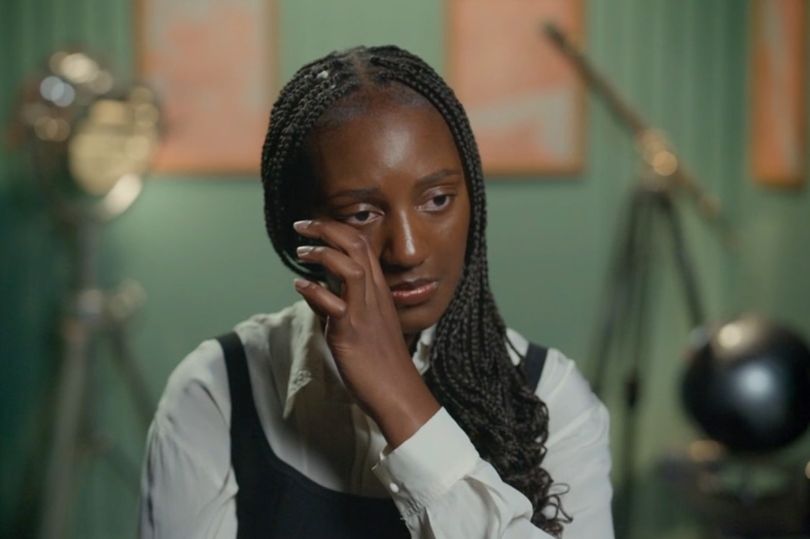 Race Across the World star tears up as she recalls childhood trauma ...