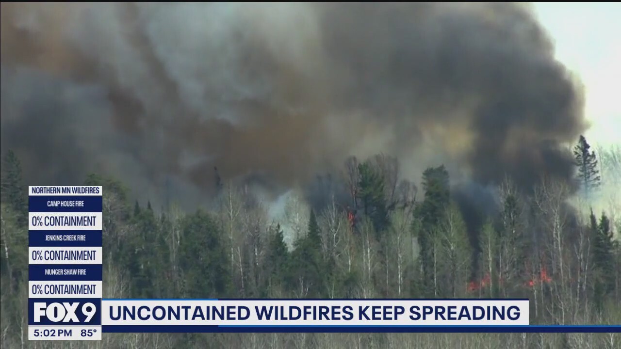 Minnesota wildfires: Acres continue burning midweek