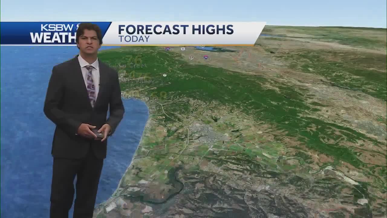 Chilly weekend along the coast