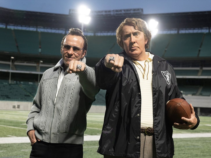 Nic Cage, Christian Bale Transform Into John Madden and Al Davis For ...