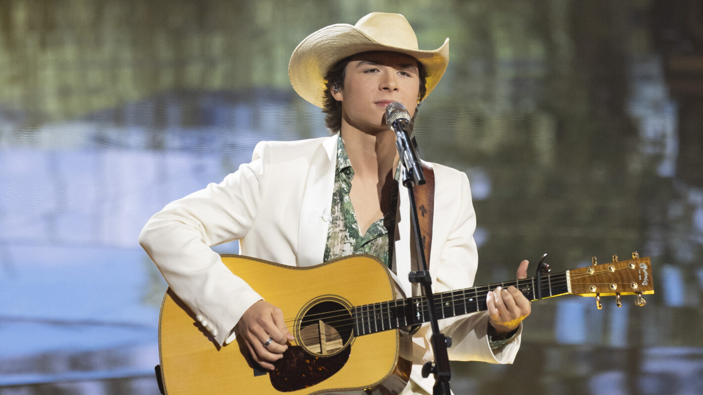 See ‘American Idol’s John Foster Without His Cowboy Hat
