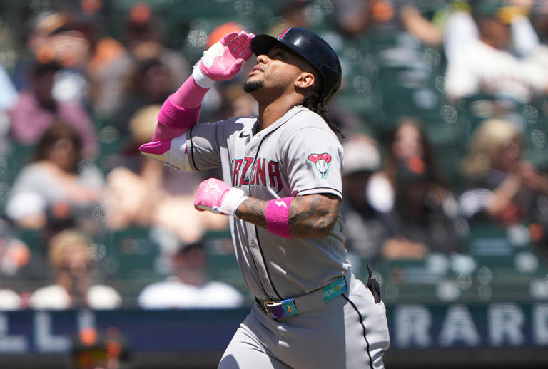 Ketel Marte's blasts provide a big lead, and the Arizona Diamondbacks ...