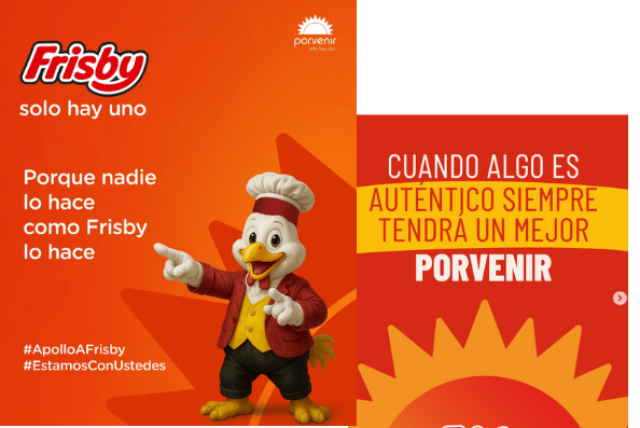 Frisby responde a las marcas que le han mostrado su ‘a-pollo’: ‘Lo ...