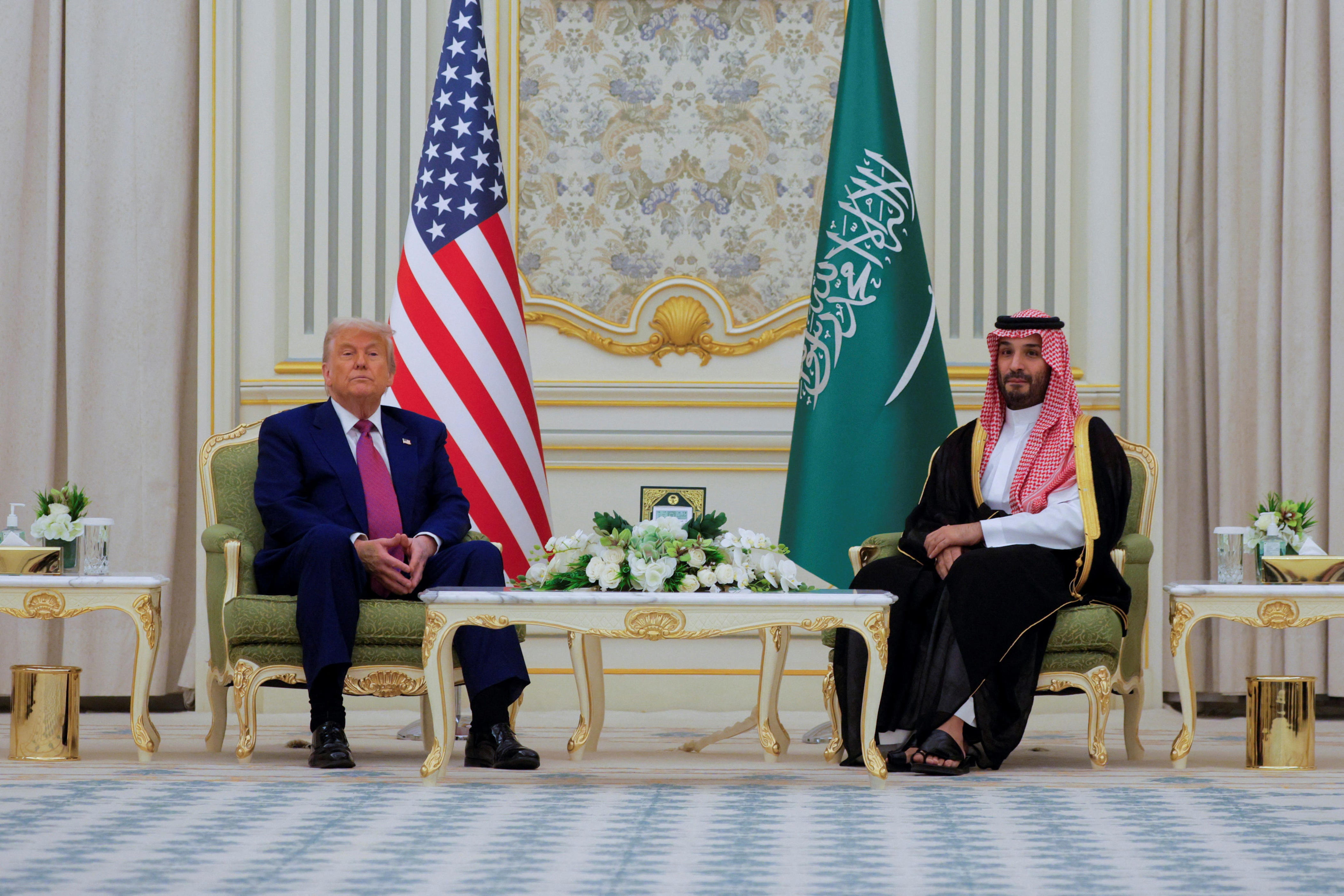Did Trump fall asleep during Saudi Arabia meeting? White House says he ...