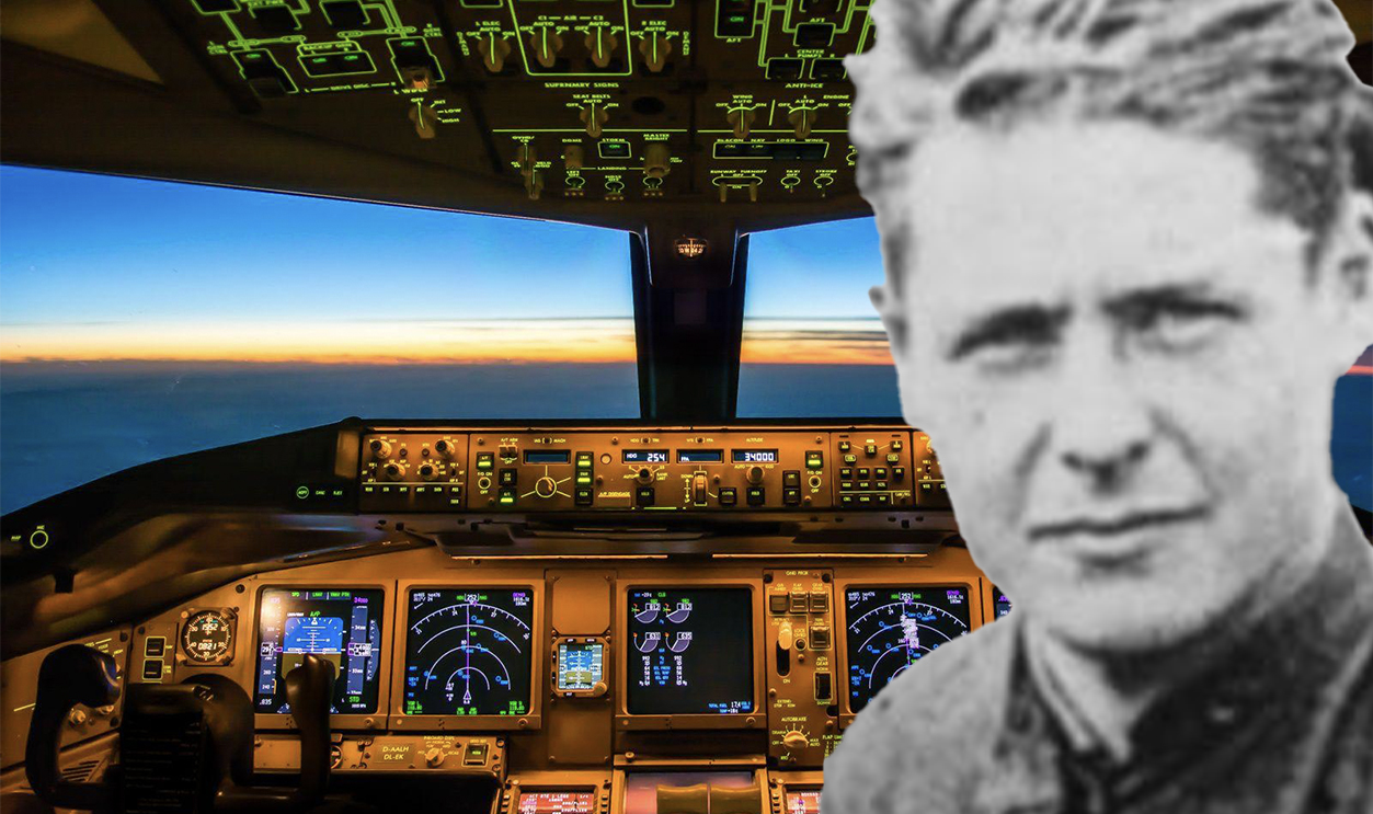 The first airplane with autopilot was developed in 1912.