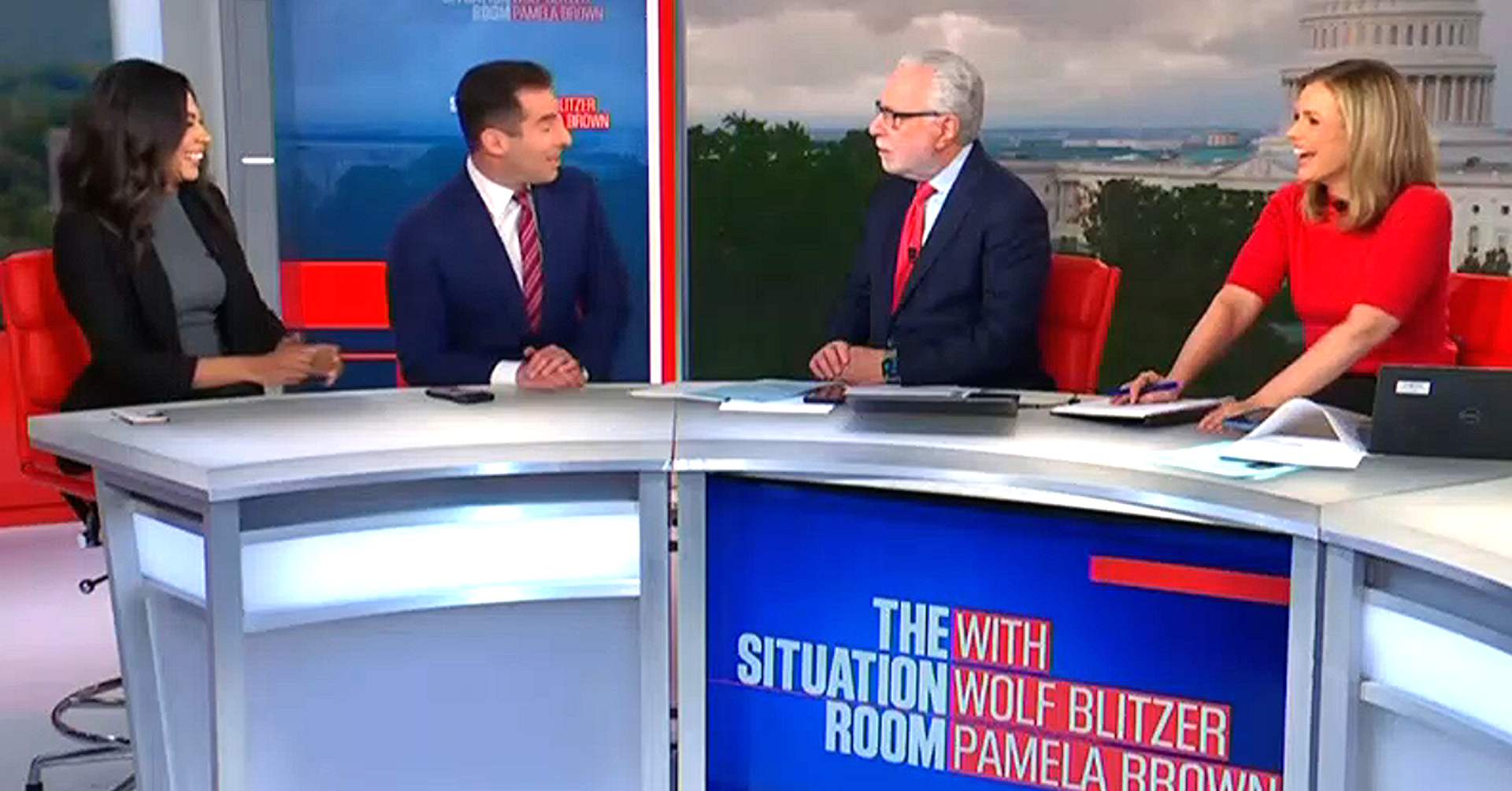 ‘Oh Boy!’ CNN Studio Cracks Up As Wolf Blitzer Dryly Asks Legal Analyst ...