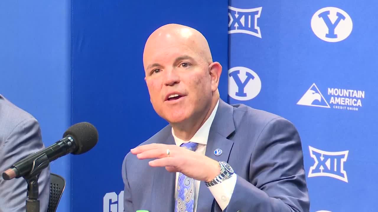 FULL VIDEO: BYU introduces Brian Santiago as new AD