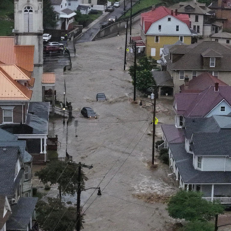 Boy found dead in floodwaters as heavy rain hits Virginia, Maryland
