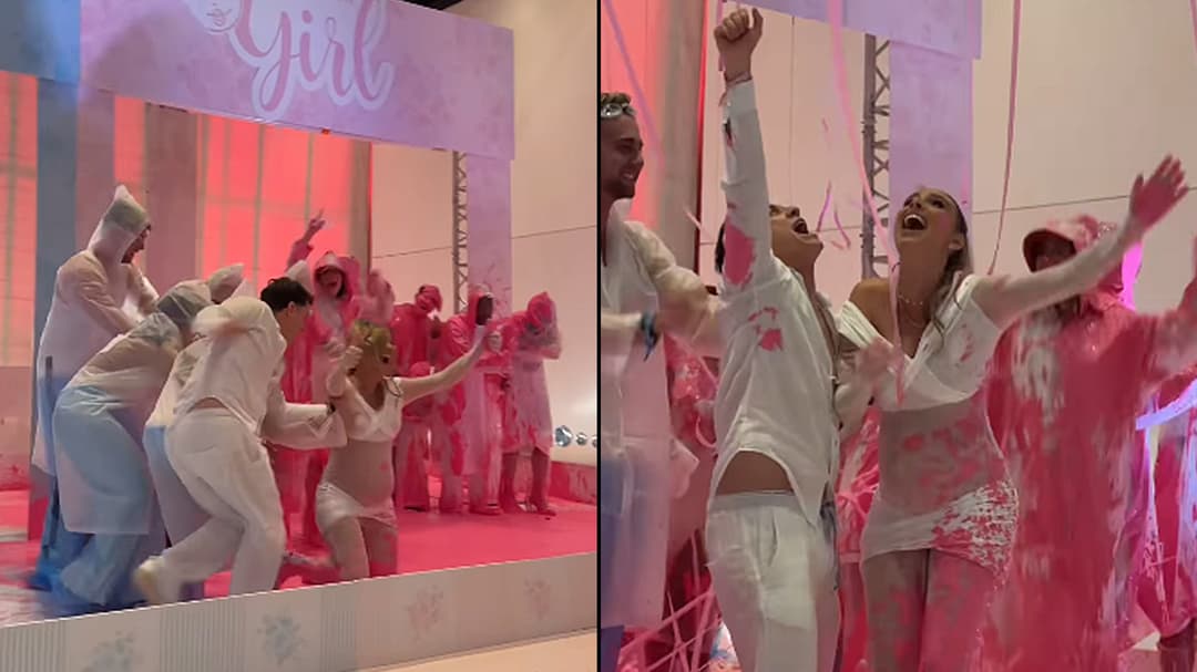 Pregnant influencer’s explosive gender reveal puts life at risk after ...