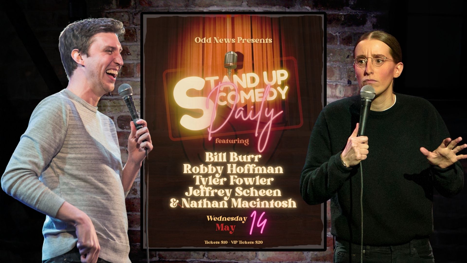 Daily Laughs From the World of Stand-up (5/14)