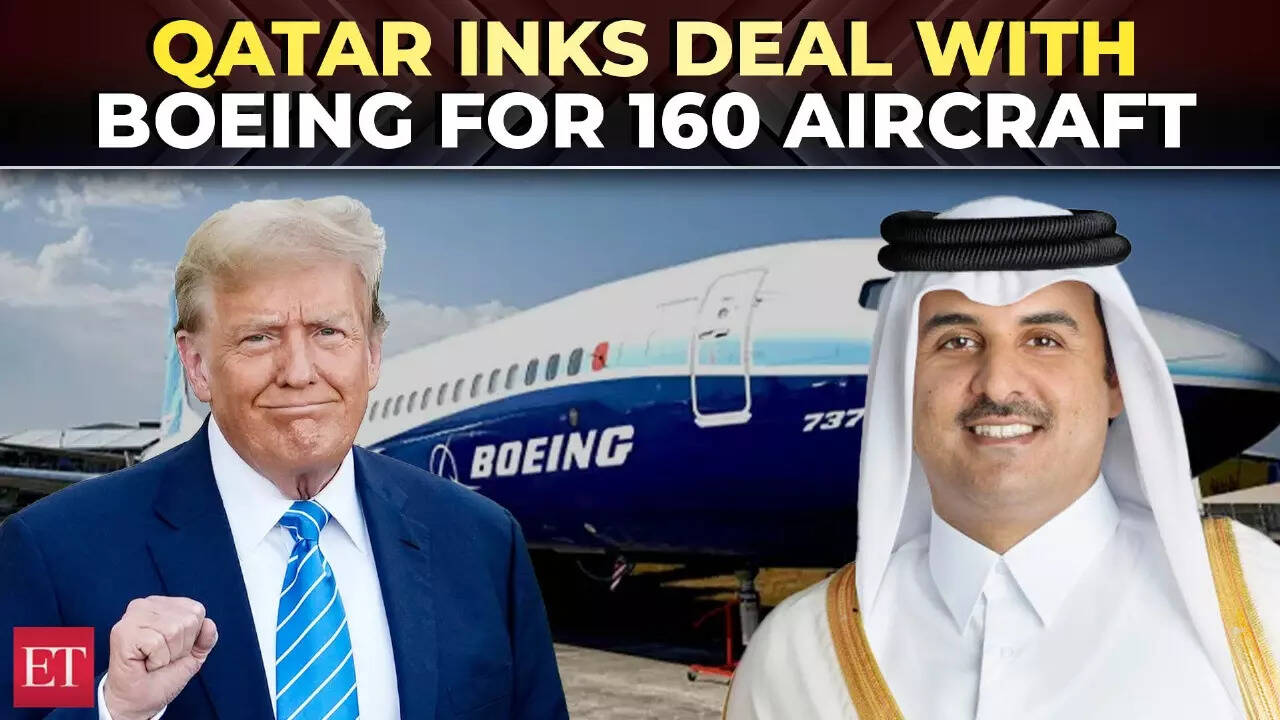Qatar inks deal with Boeing for 160 aircraft in biggest widebody ...