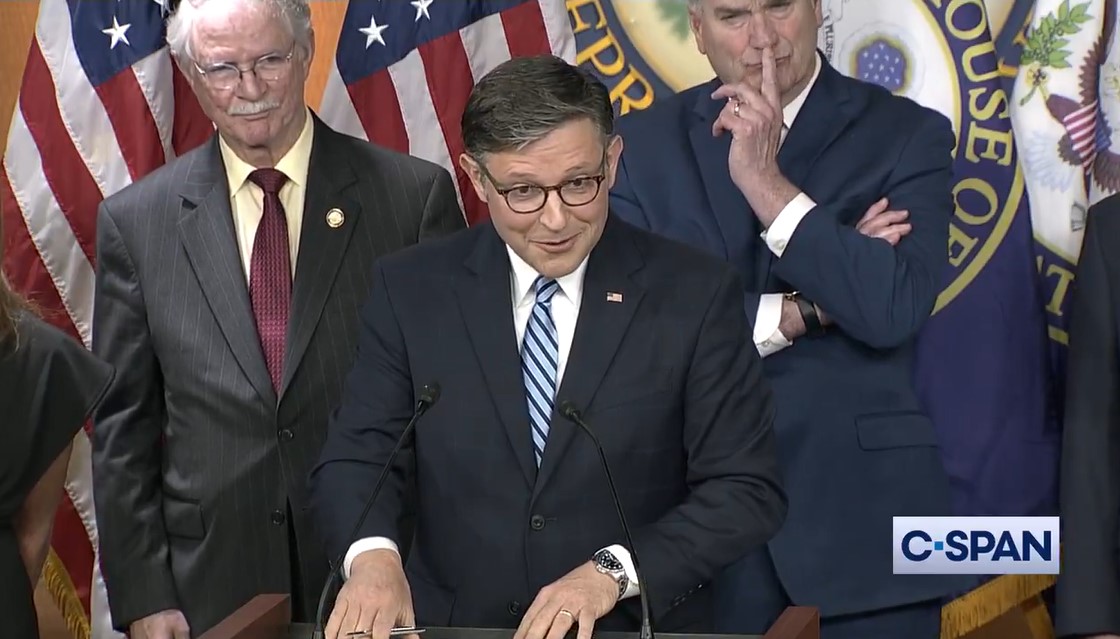 Mike Johnson Says Approving of Trump Accepting Qatari Gift Is ‘Not My ...