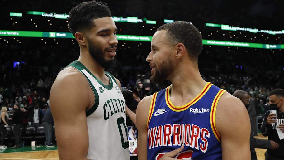 Stephen Curry has 4-word pick-me-up for Jayson Tatum’s surgery recovery ...