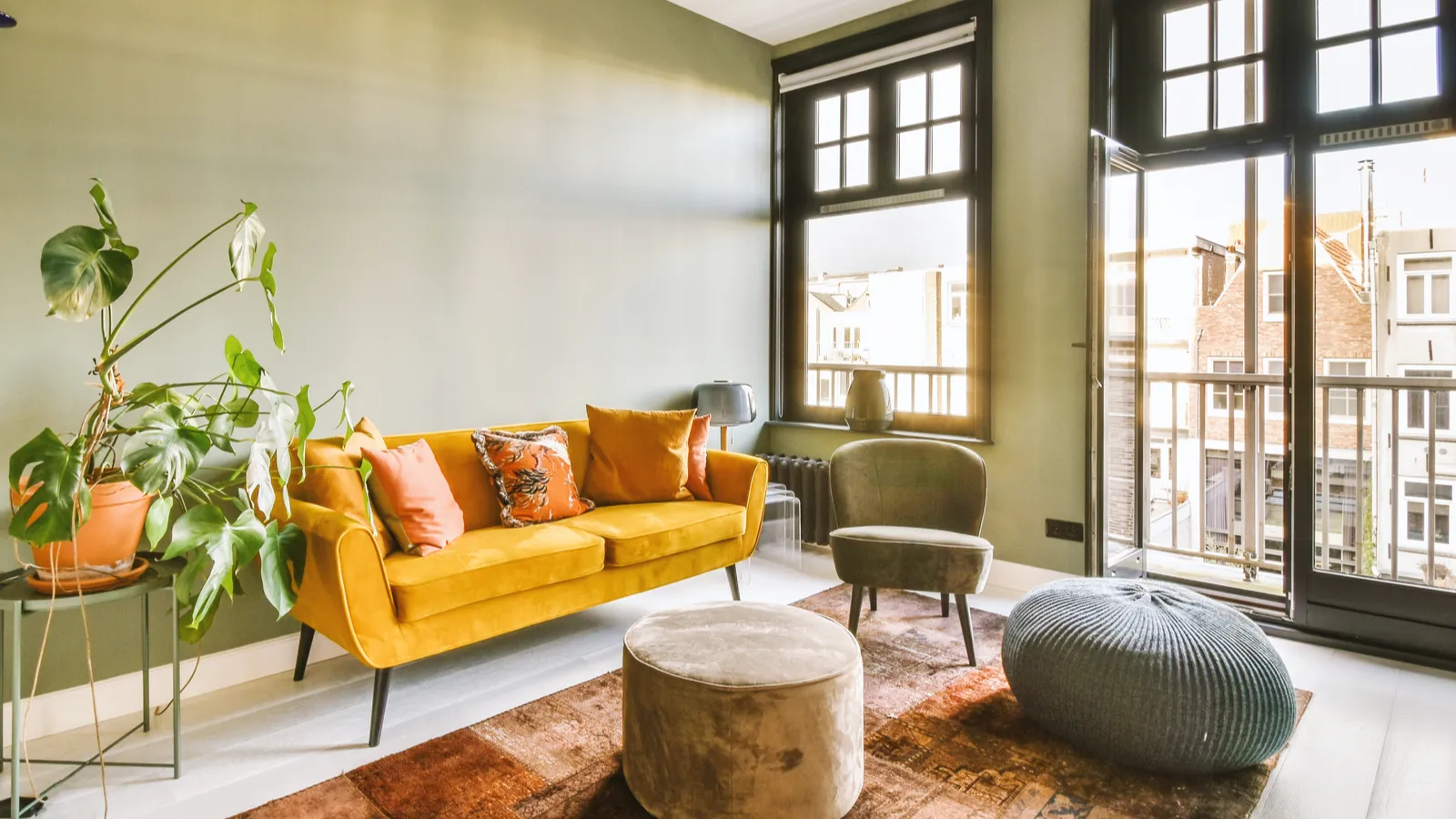Design tricks to fix a lopsided living room