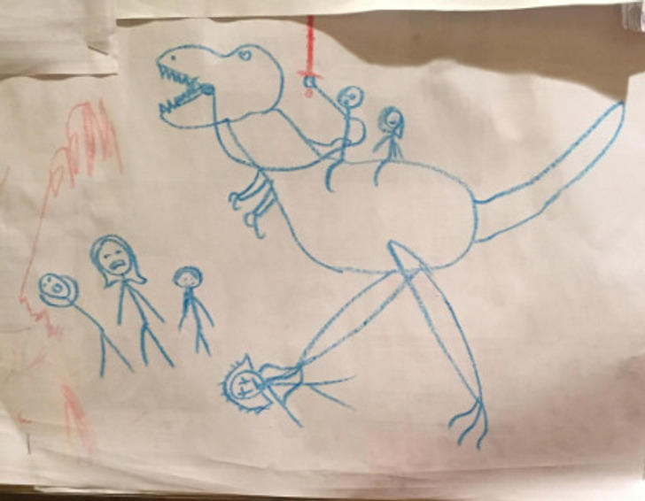 13 Innocent Kids’ Drawings That Adults Were Not Ready For
