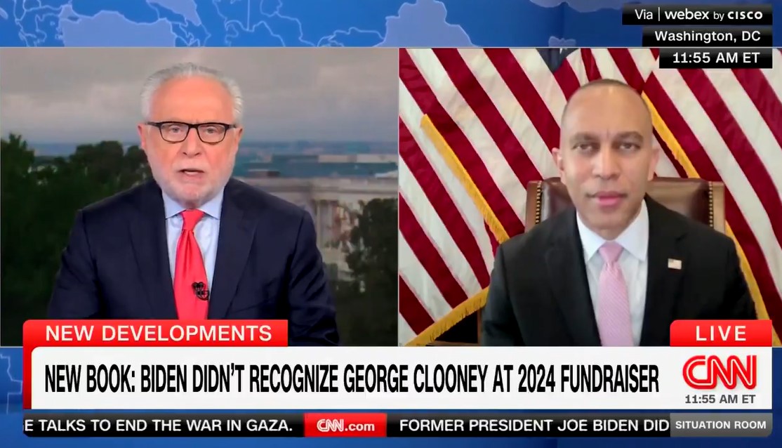 CNN Anchors Take Turns Asking Hakeem Jeffries About Biden’s Mental ...