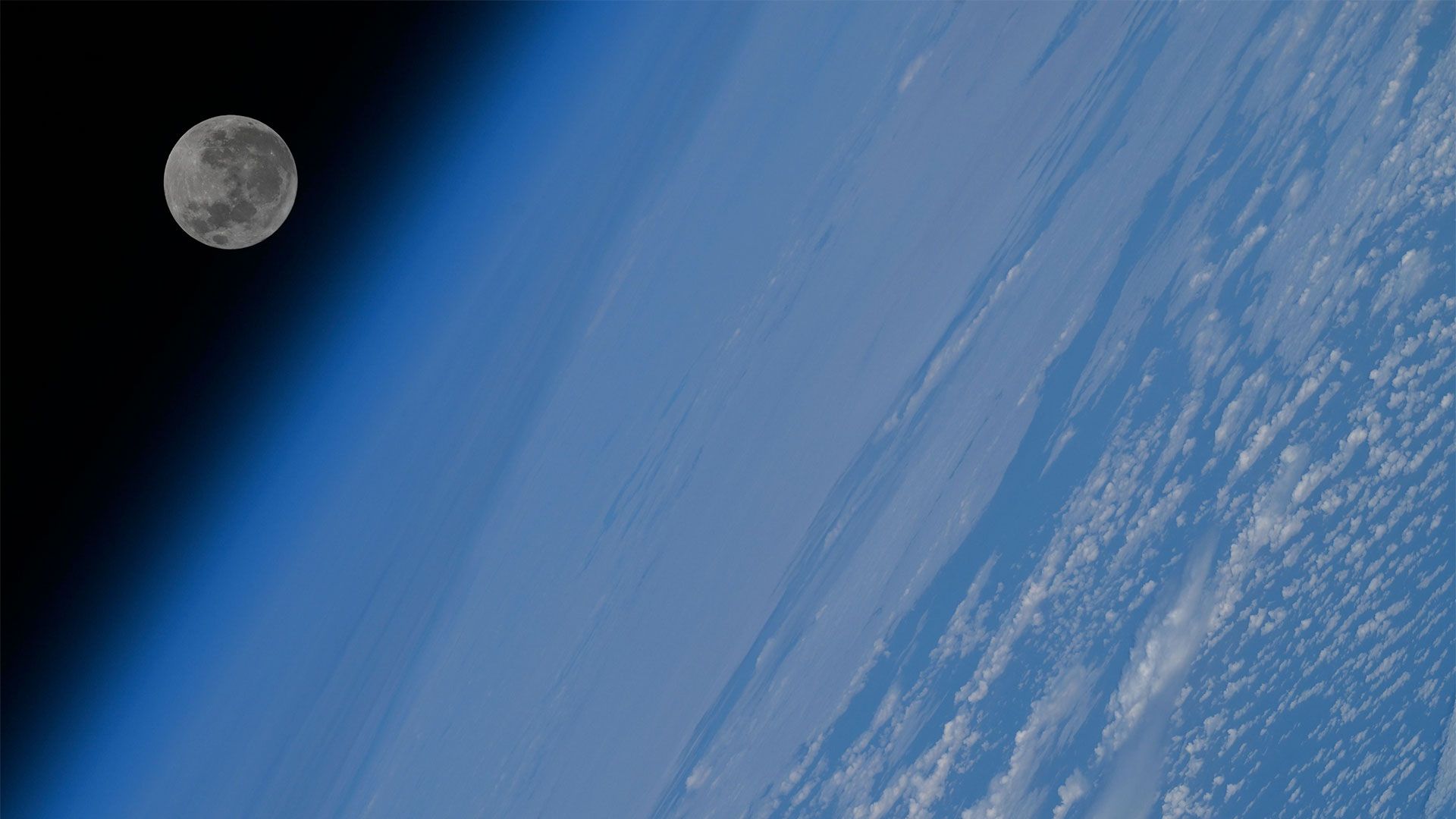 Astronaut sees 'Flower Moon' from orbit | Space photo of the day for ...