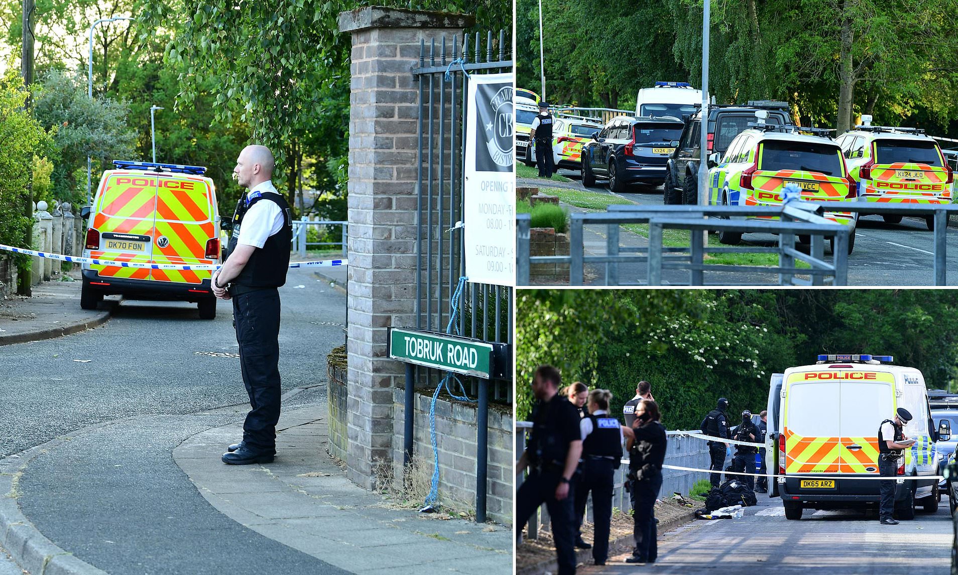 'Knifeman' gunned down by armed police on Merseyside street after woman ...