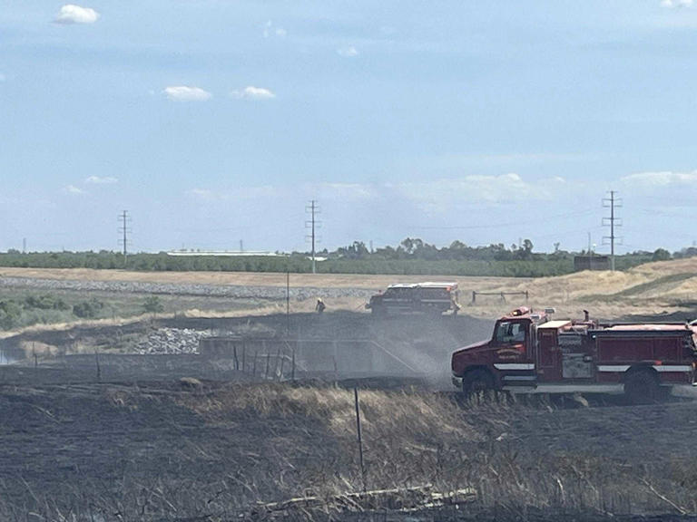Duck Fire: Crews respond to vegetation fire in San Joaquin County