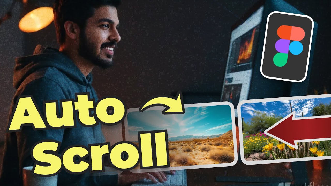 Infinite Auto Scroll Animation in Figma Full Tutorial