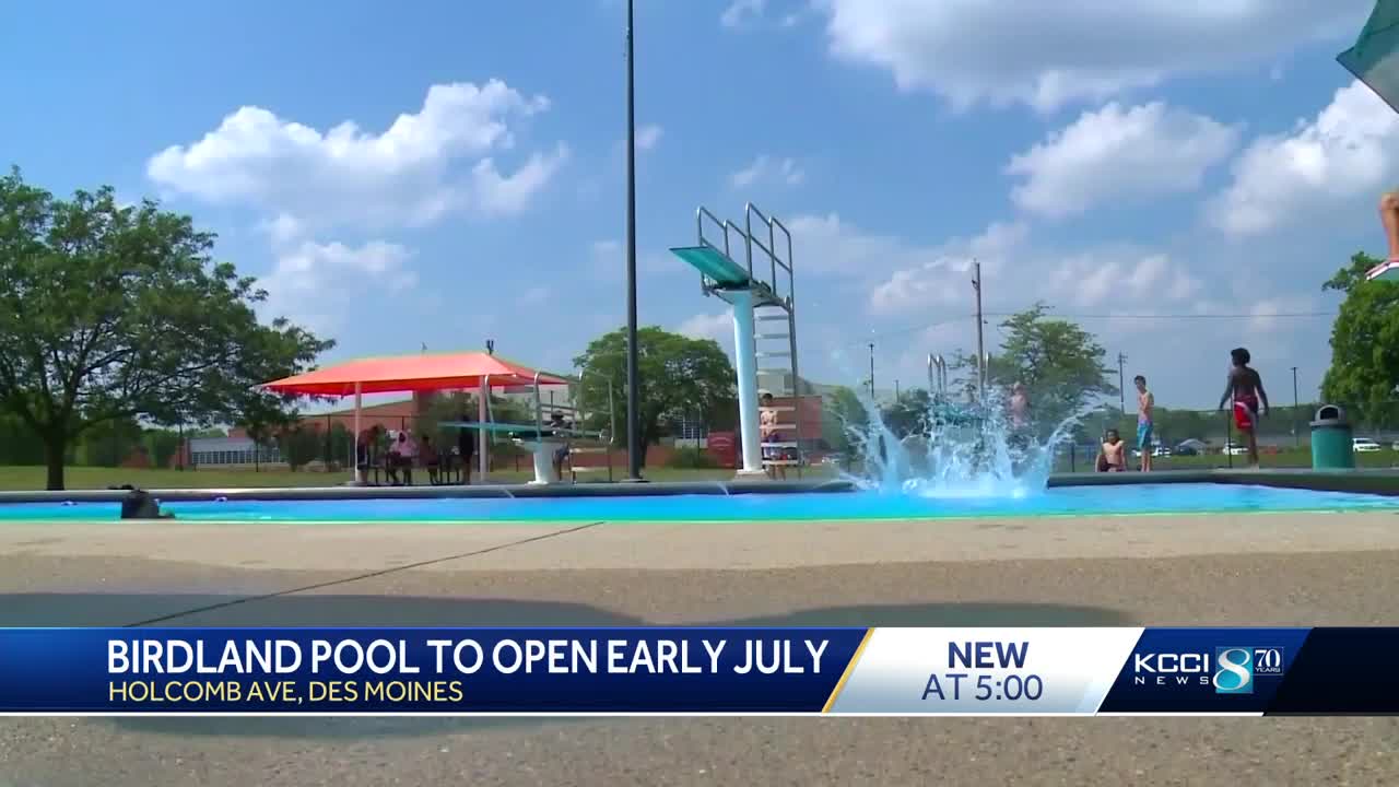 Des Moines' Birdland Pool to open late this season