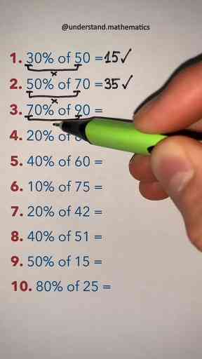 Master Percent Hacks For Quick Math Calculations