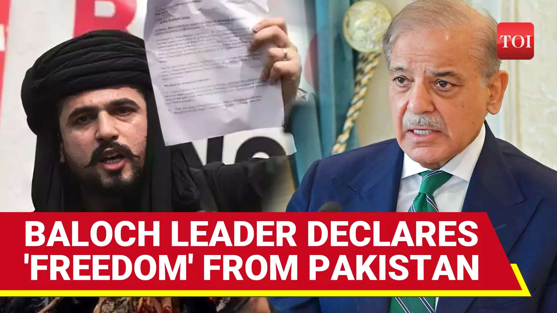 Baloch Leader Declares Independence From Pak, Seeks India's Support On ...