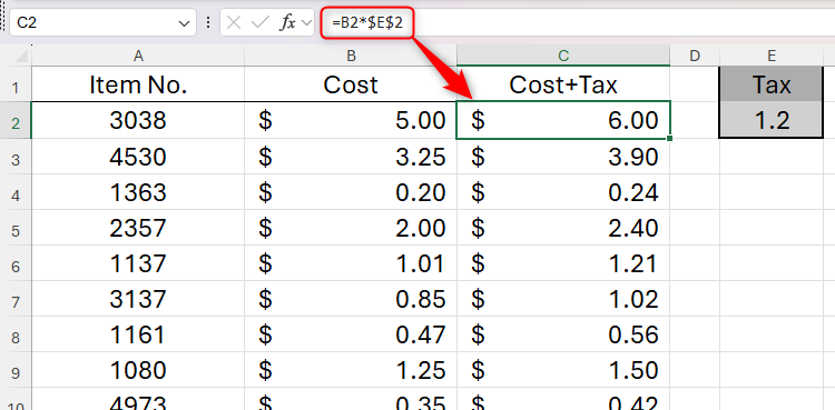 Why You Should Avoid Hard-Coding Values in Microsoft Excel Formulas