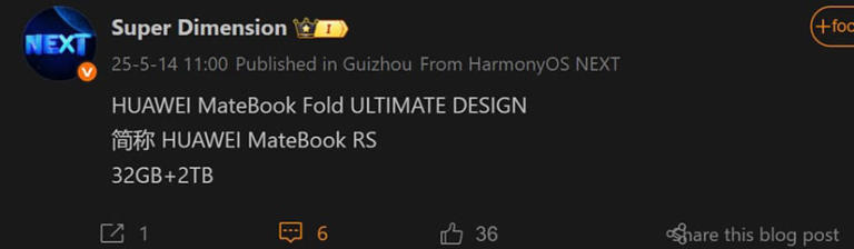 Huawei teases its first foldable PC, leak reveals RAM, storage, and ...