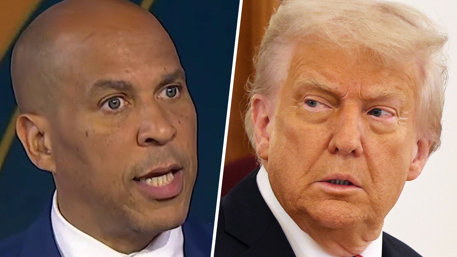 Booker to Trump: Stop making things worse!