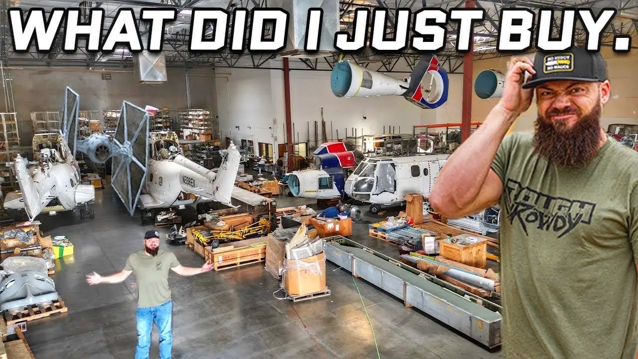 Heavy D buys a warehouse full of massive helicopters