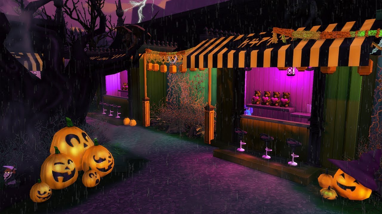 Speed Building a Spooky Sims 4 Creepy Circus