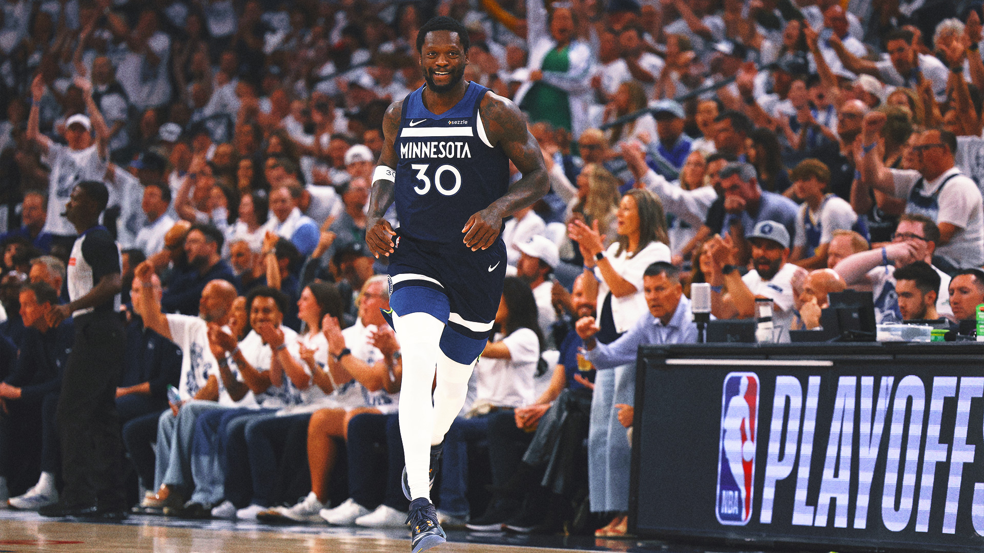 Timberwolves beat Warriors in Game 5 to reach Western Conference finals ...