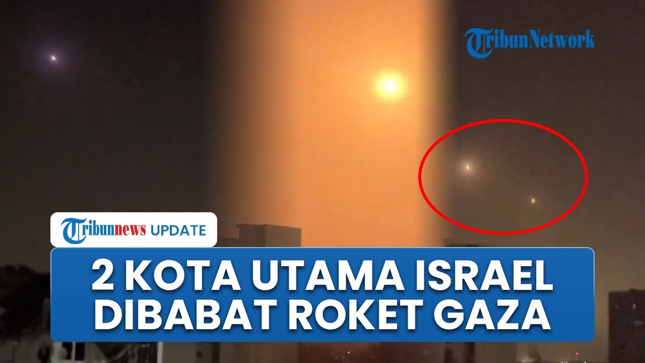 Hamas Balas Dendam, Luncurkan Roket Babat 2 Kota Utama Israel seusai ...