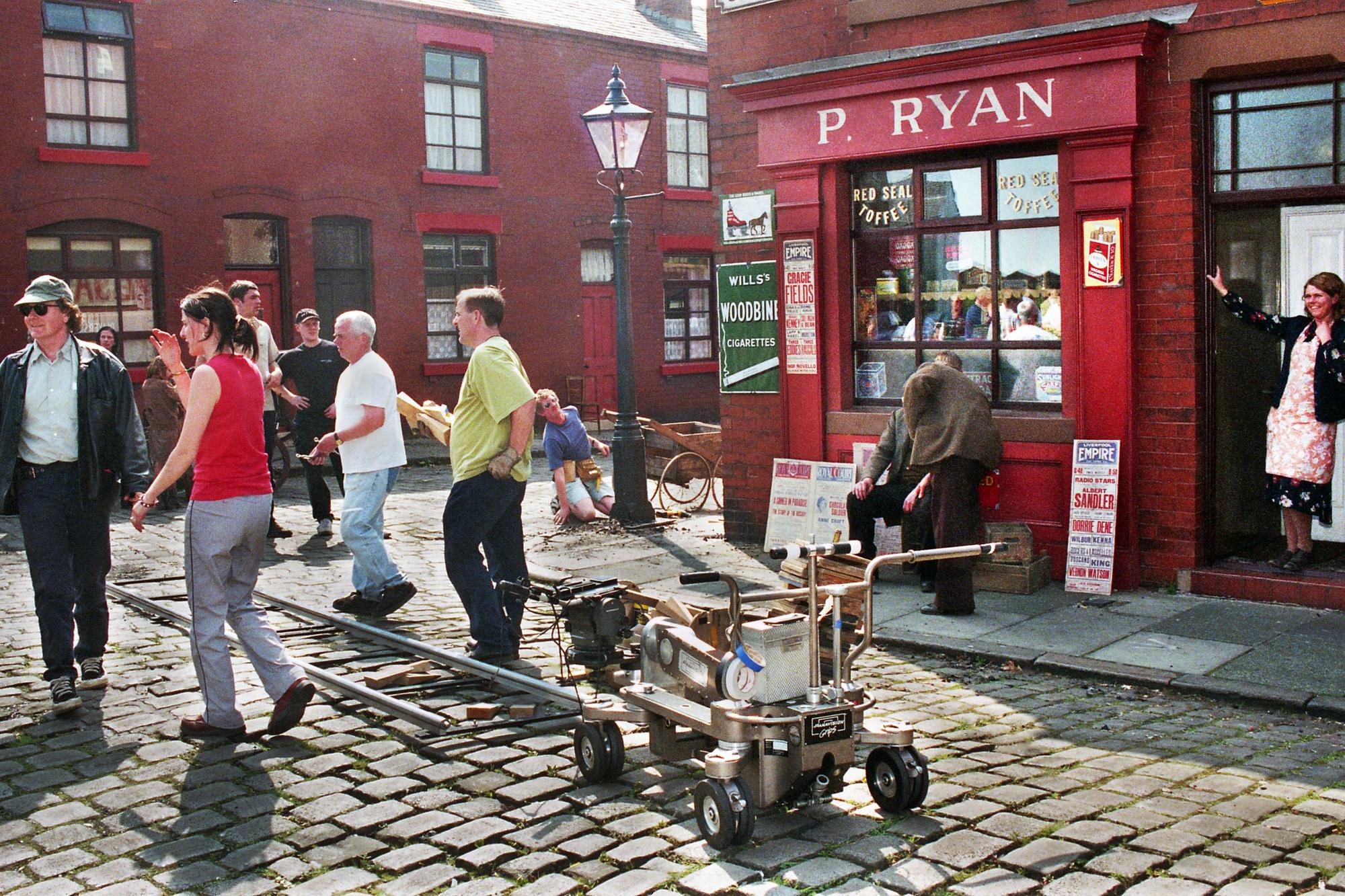 Location filming in Ince of a Jimmy McGovern drama 25 years ago
