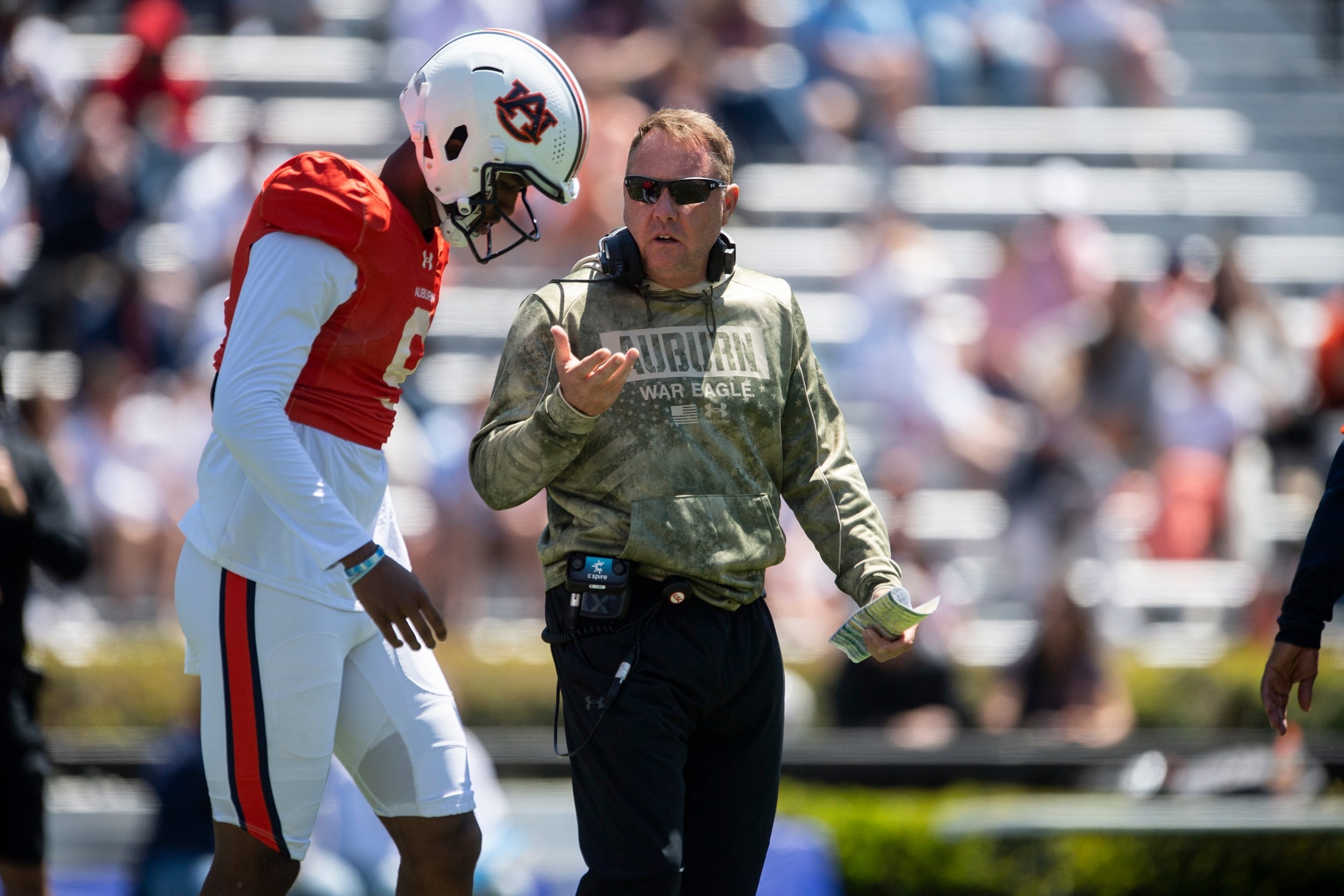 HC Hugh Freeze names Auburn's starting QB, but gushes over five-star ...