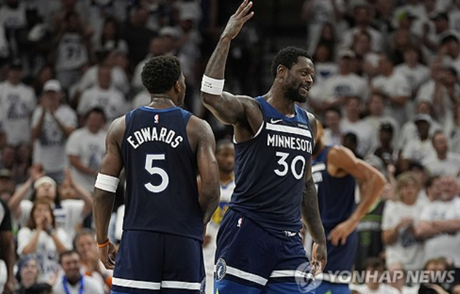 [NBA PO] '커리 시즌 종료' GSW, 5차전에서 좌절…미네소타는 2년 연속 서부 파이널 진출