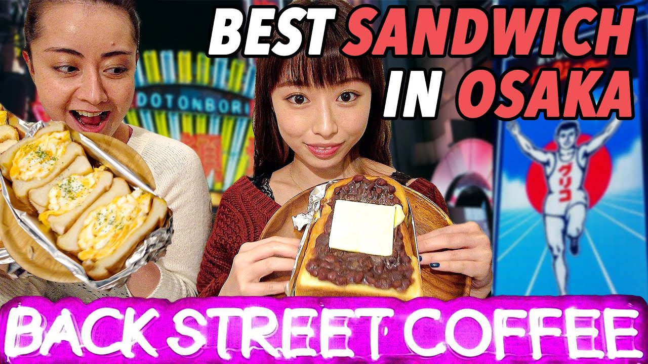 Finding The Best Sandwich in Osaka! INSANE Japanese Egg Salad Monster!