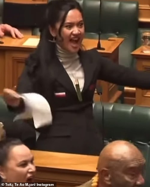 Major development after politician's 'floor-shaking' haka sparked chaos ...