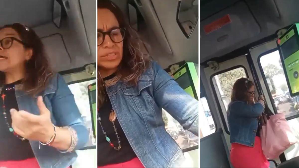 ¡Lady RTP! Mujer agrede a conductor de transporte por no bajarla donde ...