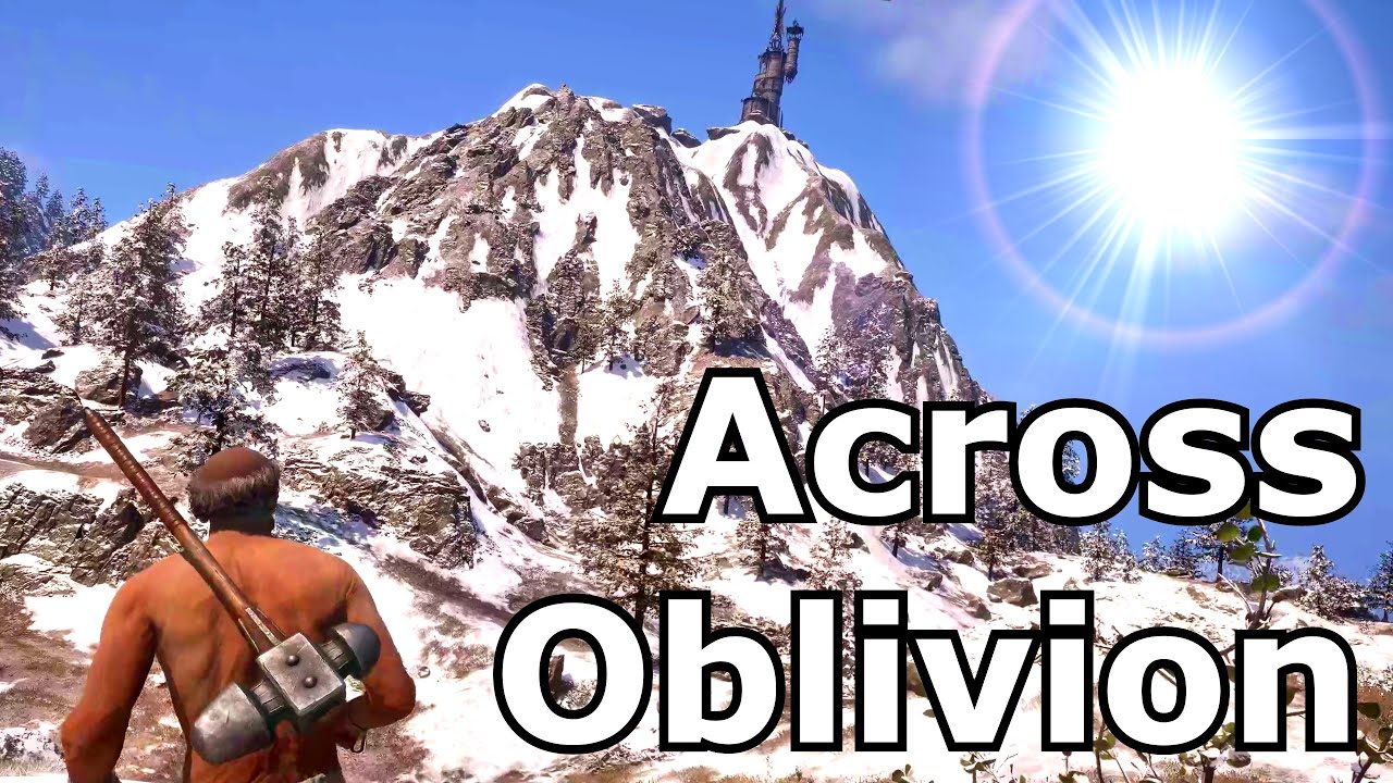 Oblivion Remastered - Running Across the World
