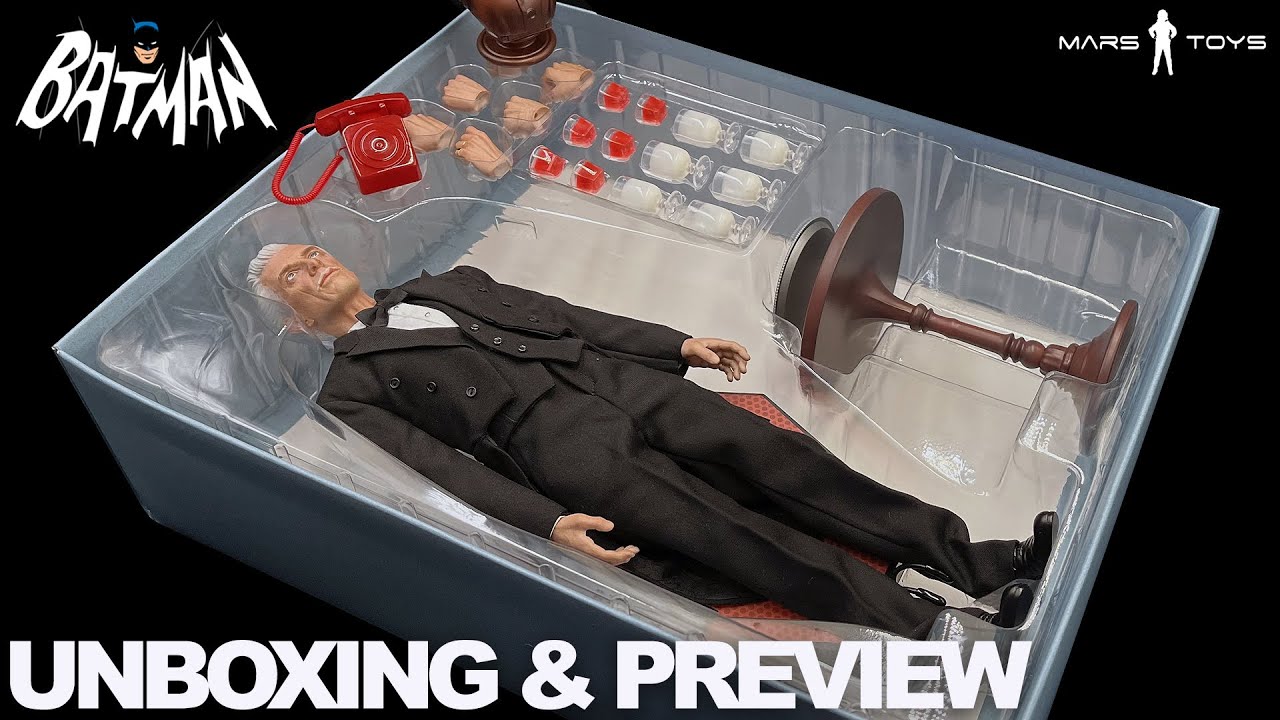 Mars Toys 1966 Batman Series Alfred Pennyworth Unboxing & Review