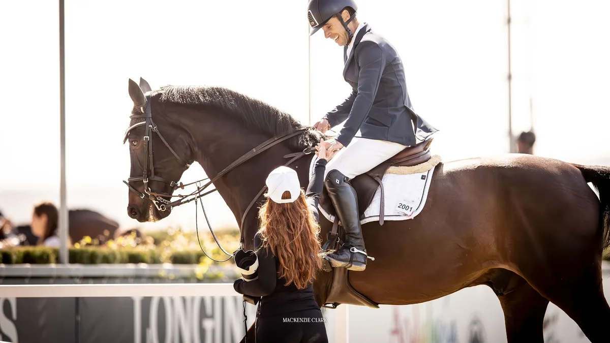 Pepe y Valentina o lo que han unido los caballos...