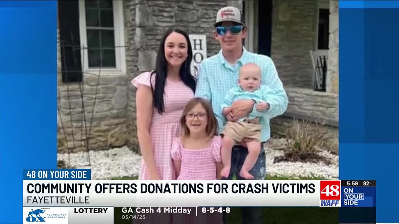 Fayetteville community rallies behind family devastated in deadly car wreck