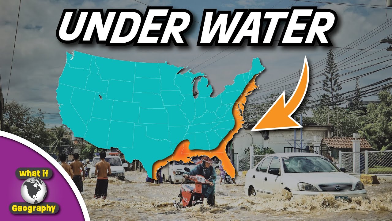 Global Flooding; What If The Polar Ice Caps Melt Entirely?