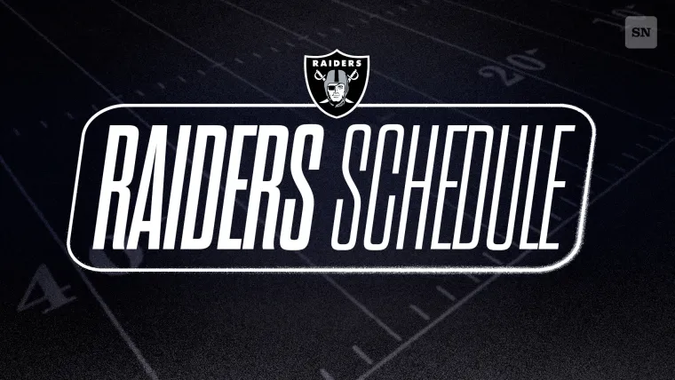 Las Vegas Raiders schedule 2025: Dates & times for all 17 games ...