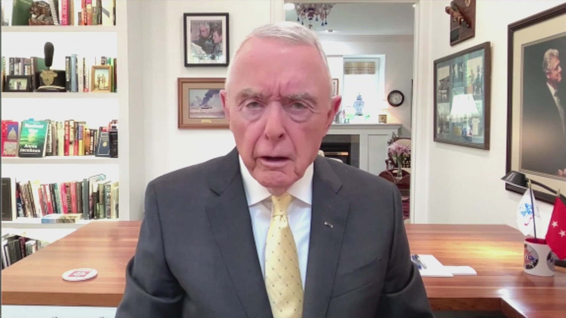 Barry McCaffrey discusses Trump's gifted plane from Qatar, Middle East ...