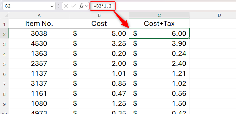 Why You Should Avoid Hard-Coding Values in Microsoft Excel Formulas