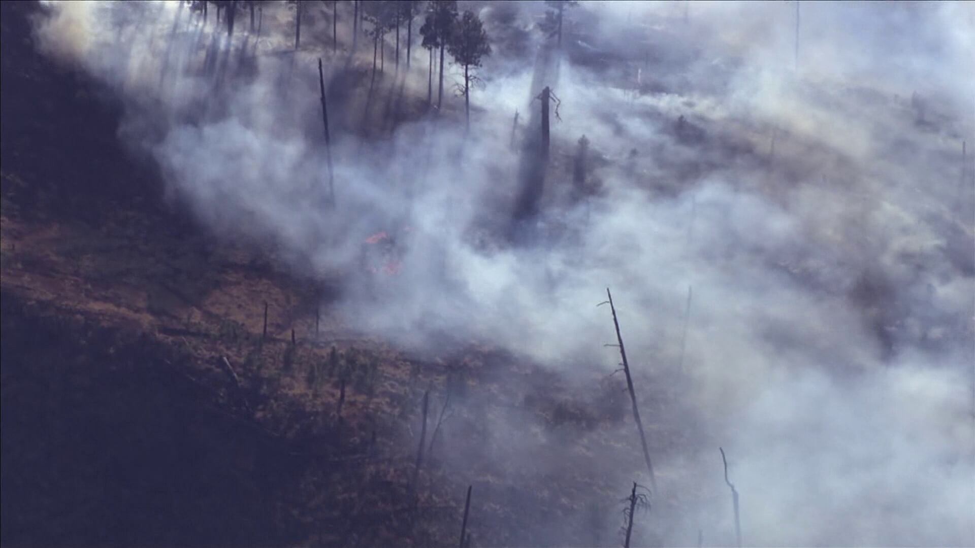 Greer Fire grows to 7,000+ acres in Apache County; flames jump freeway